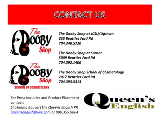The Dooby Shop | PPTX | Hair Care | Beauty
