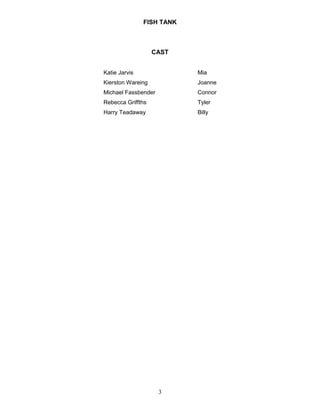 Pressbook fish tank | PDF | Movies | Entertainment