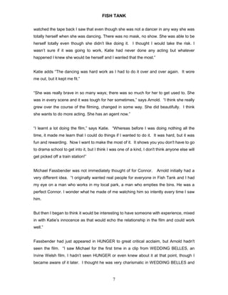Pressbook fish tank | PDF