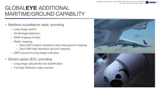 Pressbrief GlobalEye Singapore Airshow | PPT