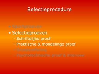 Workshop schriftelijke en praktische proeven brandweer Antwerpen | PPT