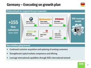 SEB's second-quarter 2013 results presentation | PPT
