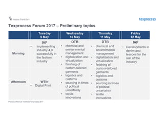 techtextil texprocess 2017 india eng | PPT