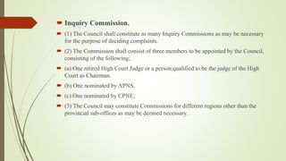 Press council of pakistan ordinance, 2002 | PPTX