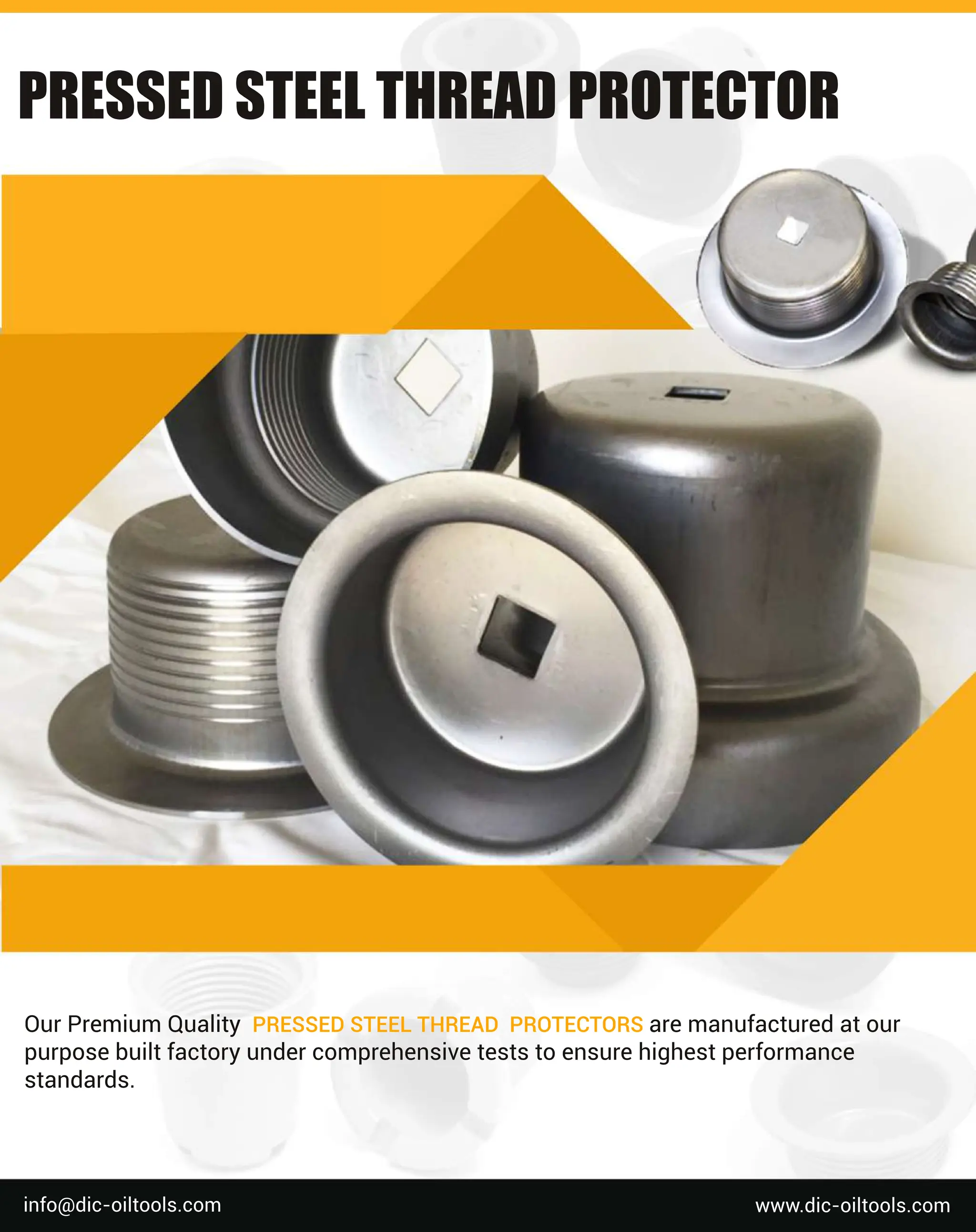 Pressed Steel Thread Protectors | PDF