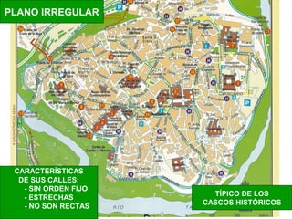 Morfología urbana. Tipos de planos ciudades | PPT