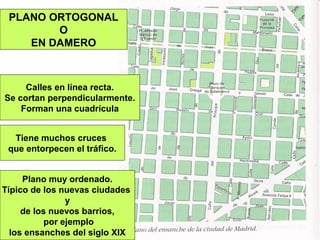 Morfología urbana. Tipos de planos ciudades | PPT