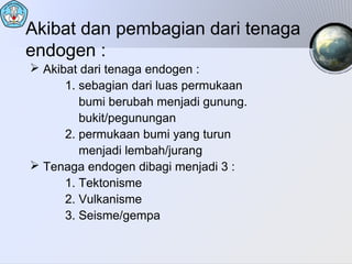 Pressent tebaga-endogen | PPT