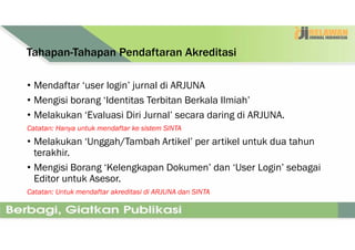 Pengembangan Mutu Jurnal Nasional Menuju Terakreditasi | PDF
