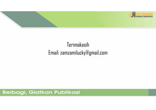 Pengembangan Mutu Jurnal Nasional Menuju Terakreditasi | PDF