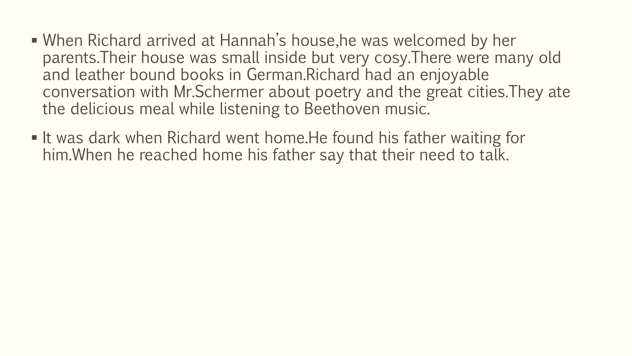 DEAR MR.KILMER CHAPTER 7 | PPTX