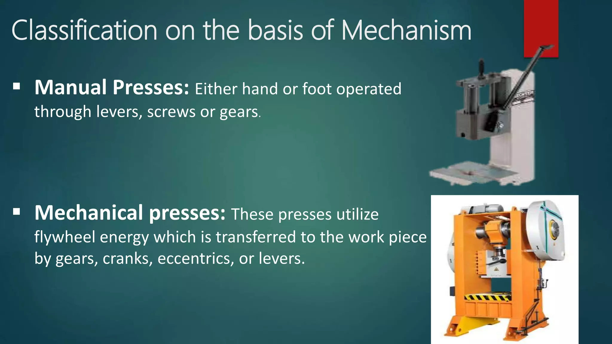 Power Presses | PPTX