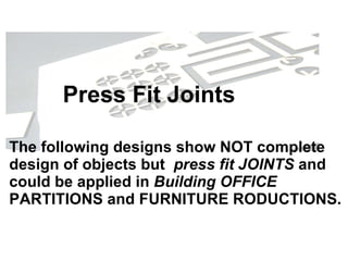 Press Fit | PPT