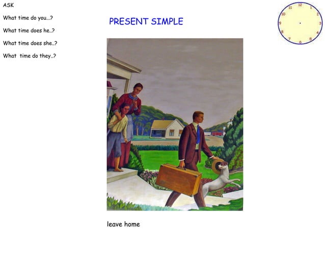 Present simple - habit / times | PPT