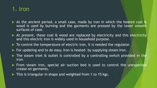 Presentation on Textile Pressing | PPTX