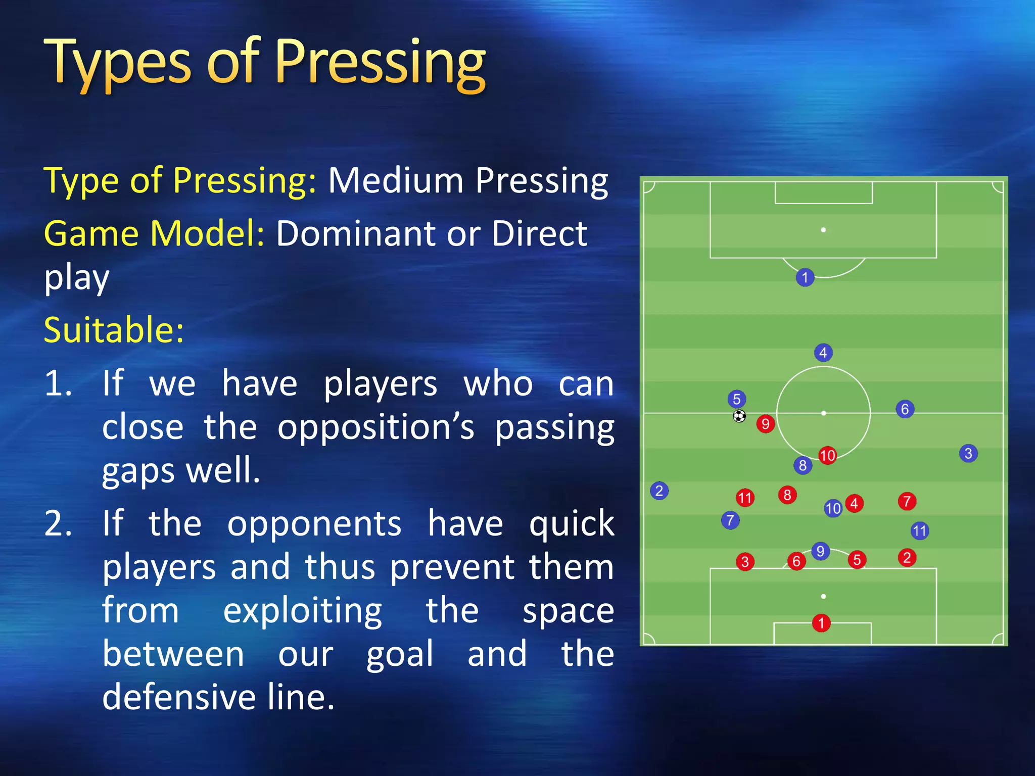 Pressing in soccer | PDF