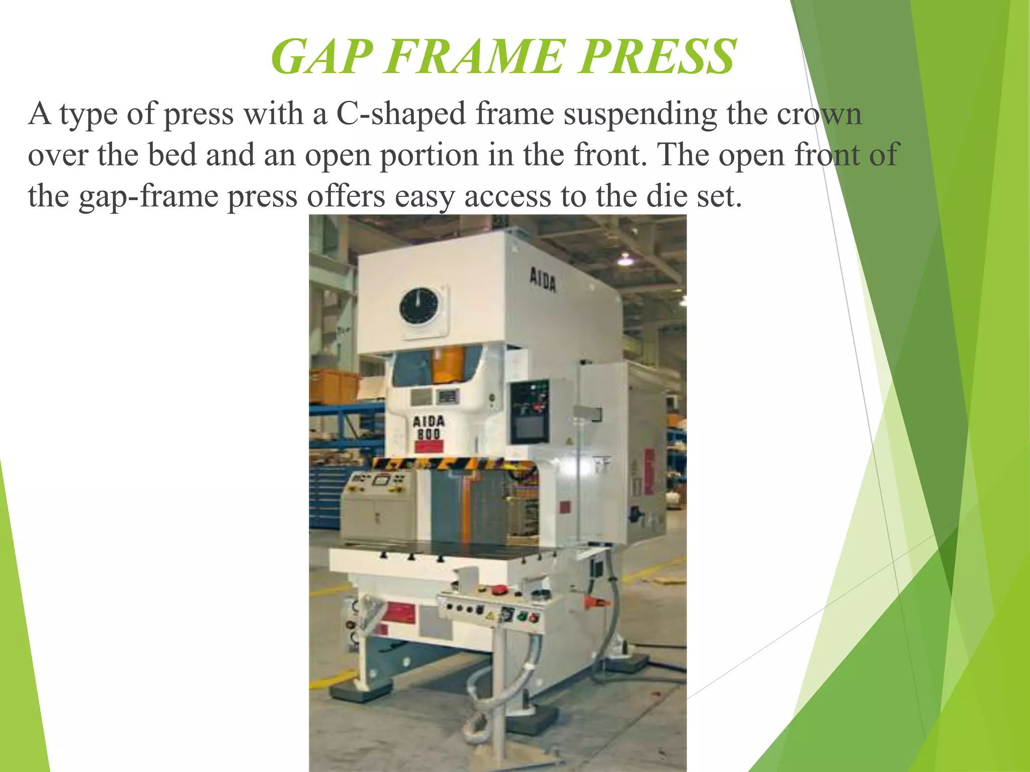 Press machines ppt | PPTX