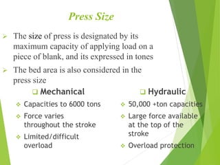 Press machines ppt | PPTX
