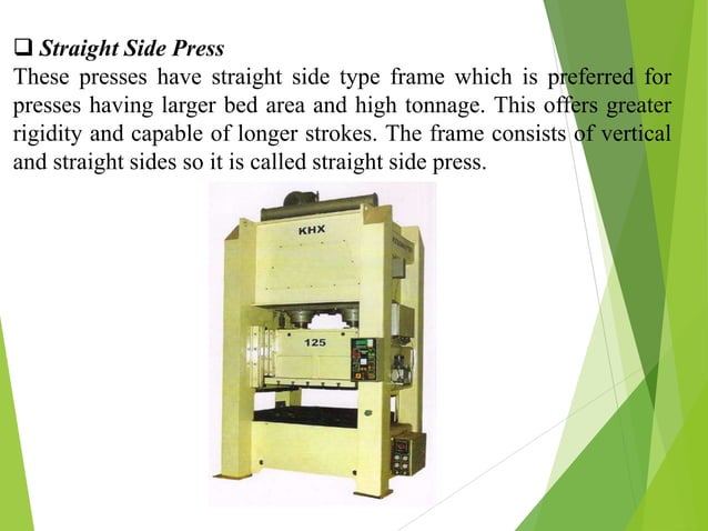 Press machines ppt | PPTX | Sports