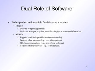 Comprehensive Overview of Software and Software Engineering Principles ...