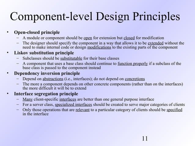 Pressman ch-11-component-level-design | PPT