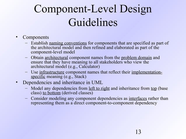 Pressman ch-11-component-level-design | PPT