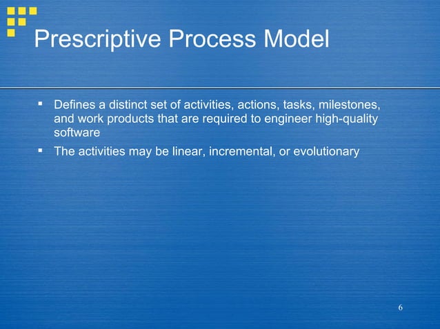 Pressman ch-3-prescriptive-process-models | PPT