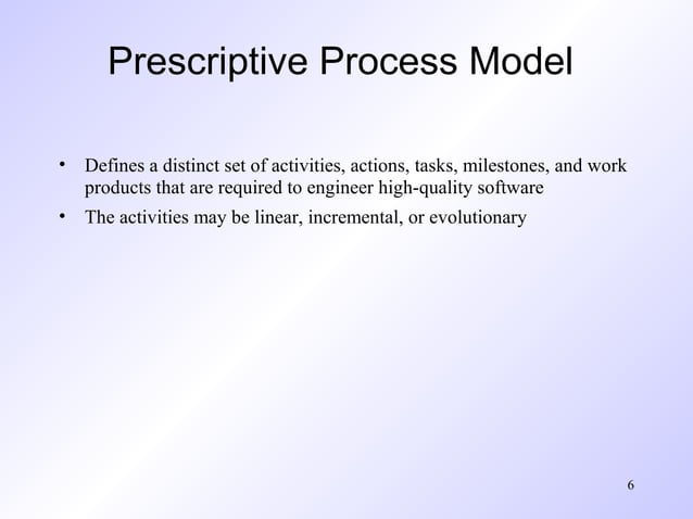 Pressman ch-3-prescriptive-process-models | PPT