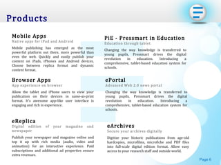 Pressmart Corporate Profile | PPT