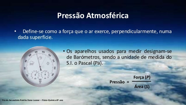 Pressão Atmosférica