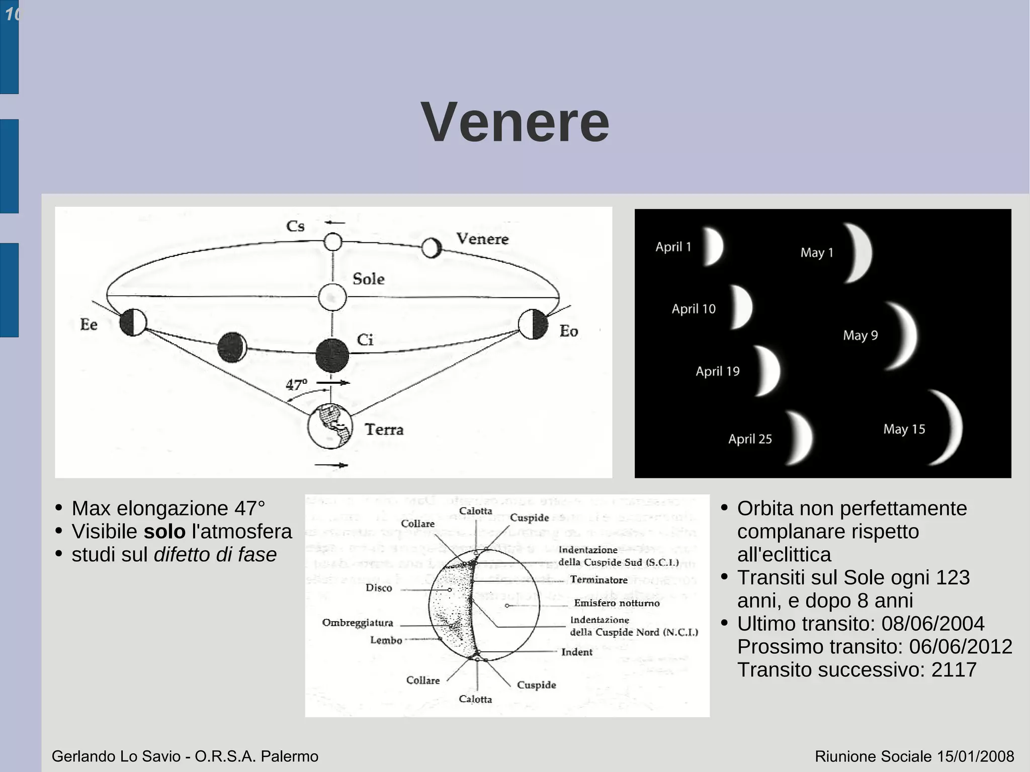 Sistema Solare: Orbite, effemeridi, aspetto dei pianeti | PDF