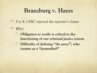 Press privilege.sp2016 | PPT