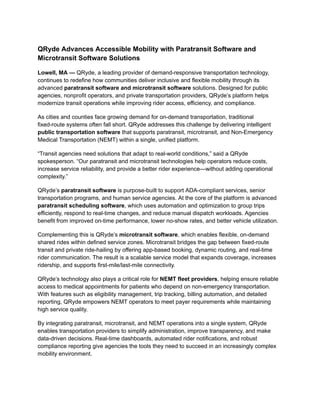 Paratransit Software and Microtransit Software: Transforming the Future ...