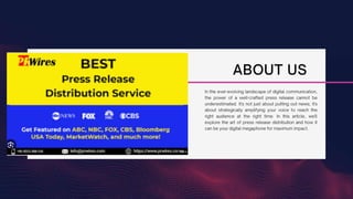 press release distribution services.pptx