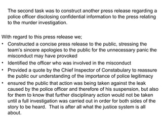 Press release slide | PPT