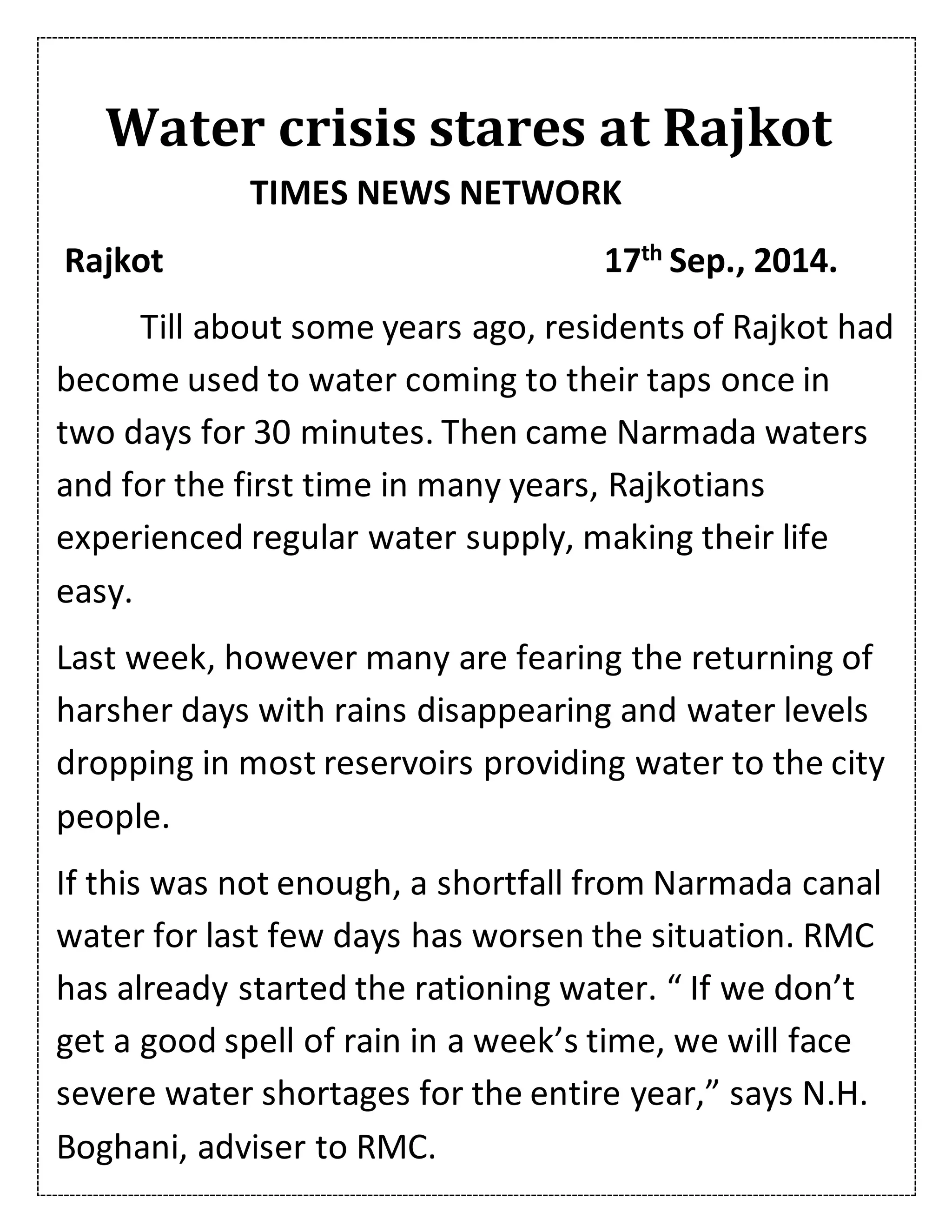 Press report examples | PDF