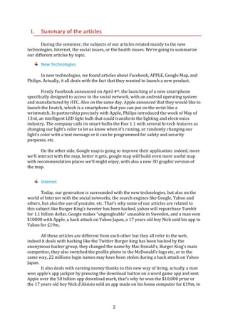 Press review dossier | PDF