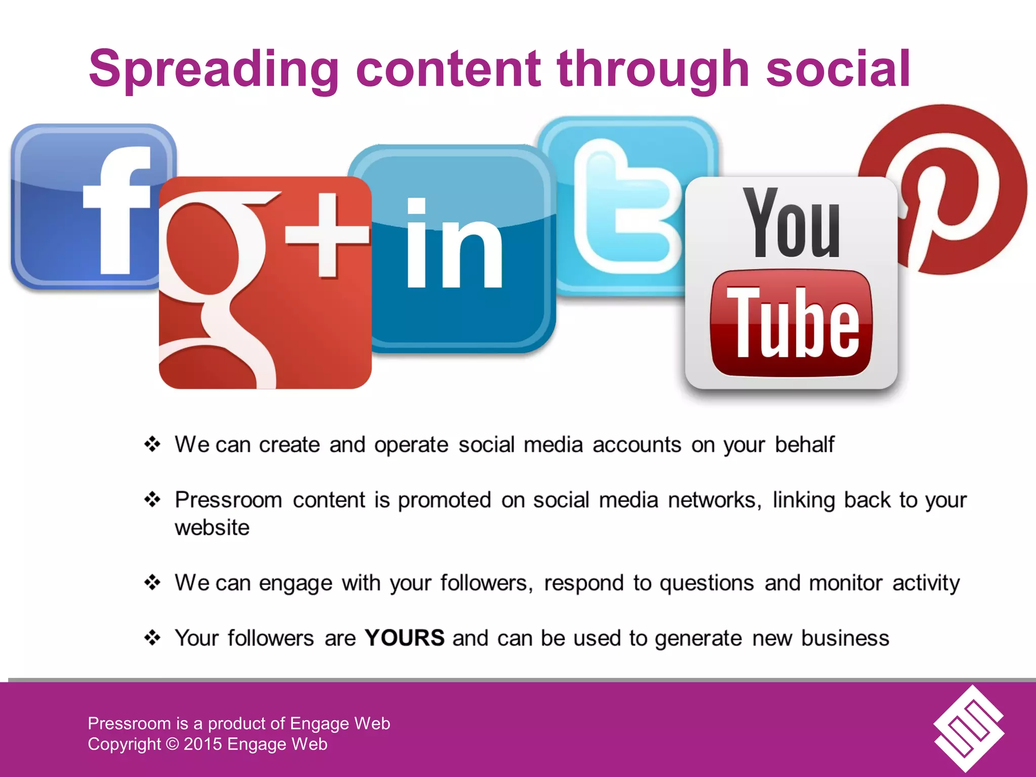 Pressroom: Attract. Engage. Convert. | PPT