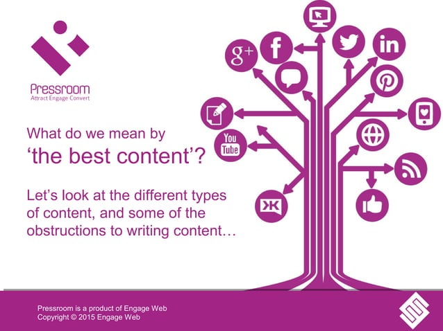 Pressroom: Attract. Engage. Convert. | PPT