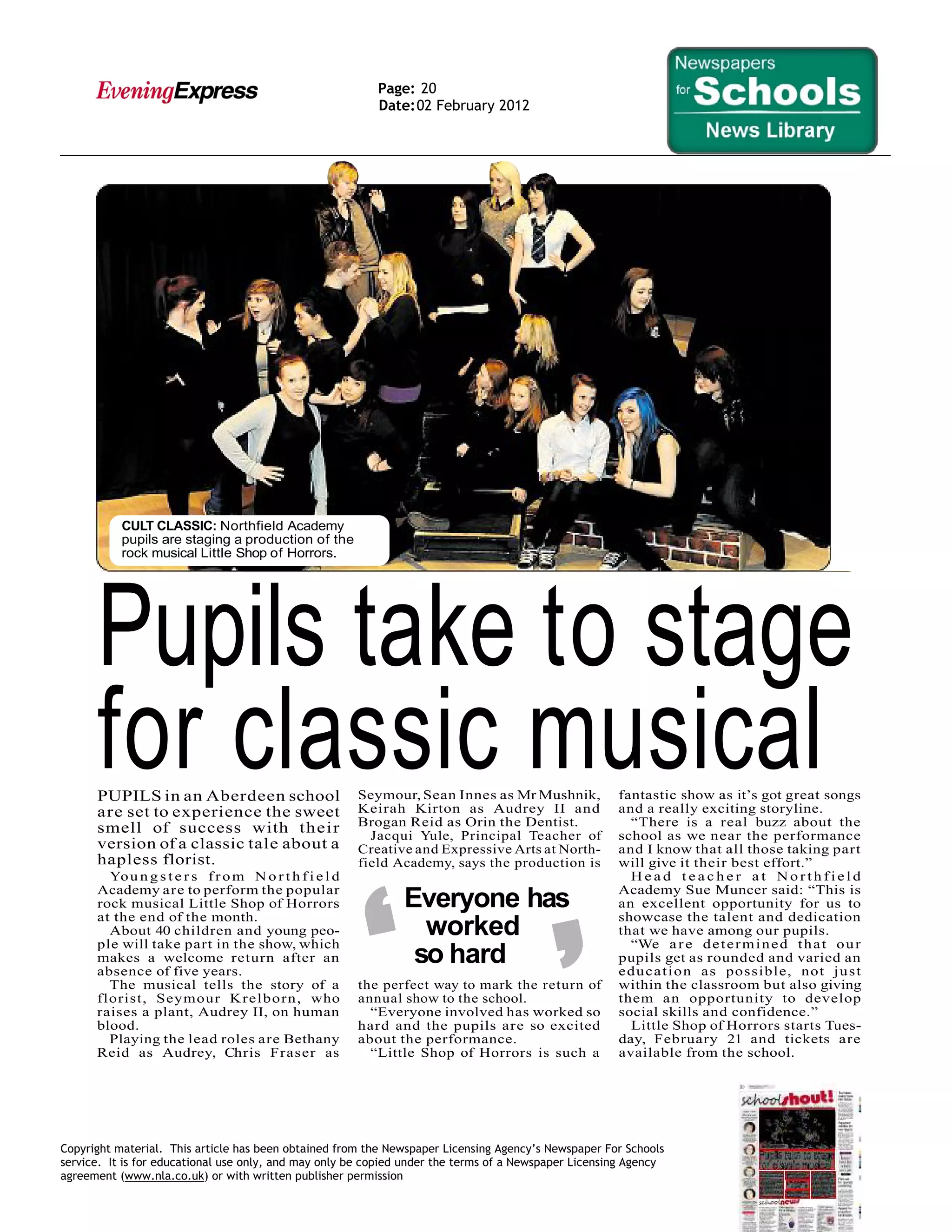 Press school show | PDF