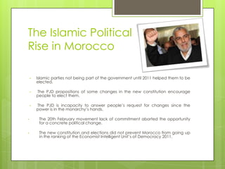 Arab Spring Towards Islamic Governance | PPT