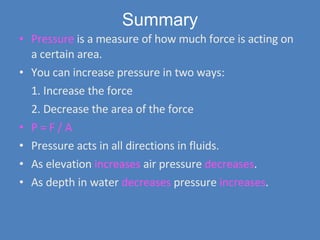 Pressure | PPT