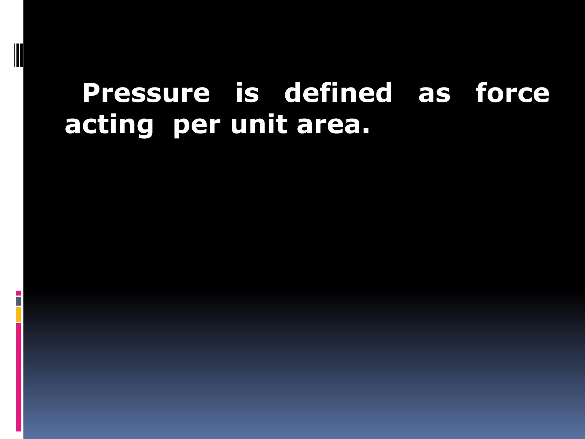 Pressure | PPTX