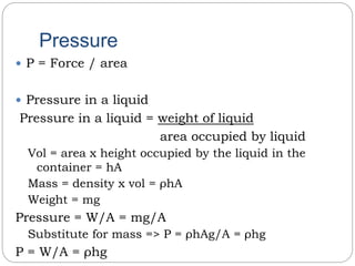 Pressure | PPT