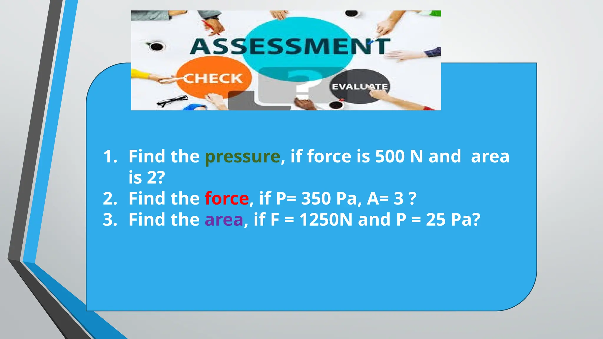 Pressure PHYSICS CHAPTER , PRESSURE pptx | PPTX