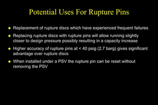 Pressure Safety Valve Type and application | PPT