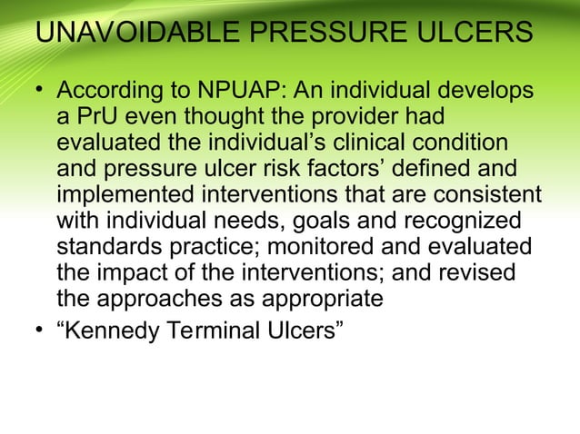 pressure ulcer prevention power point presentation | PPT