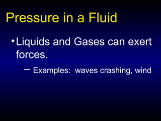 Pressure and buoyancy | PPT