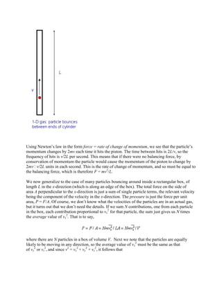 Pressure and kinetic energy of particles | DOCX