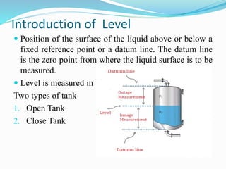 Pressure and level ppt by MMS | PPTX